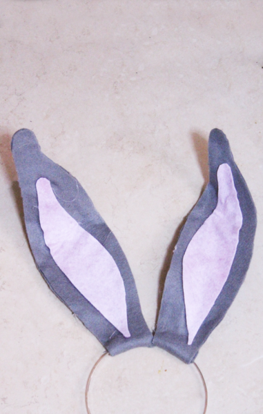 DIY Bendy Bunny Ears Headband Craft * Moms and Crafters