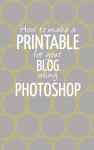 How to Make a Printable for Your Blog - Part 3: Photoshop * Moms and ...