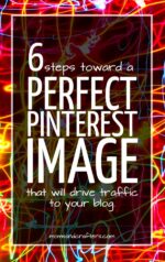 6 Steps toward a Perfect Pinterest Image * Moms and Crafters