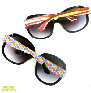 Decorate Sunglasses - Upgrade a cheap pair! * Moms and Crafters