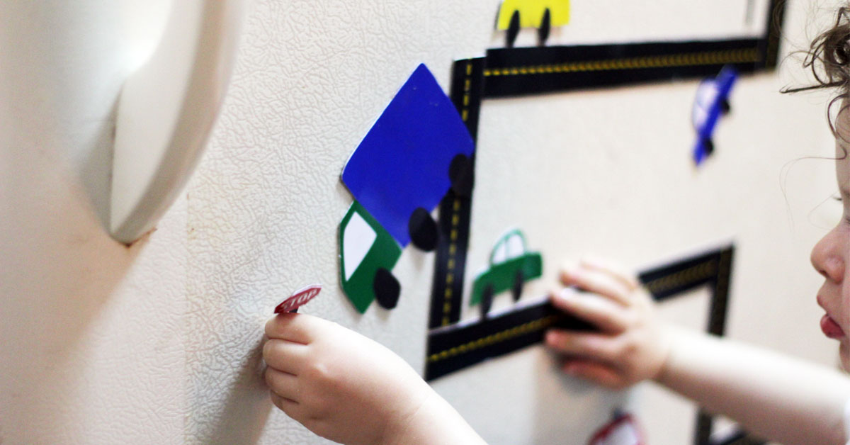 DIY Car Magnets Craft + Free Printable * Moms and Crafters