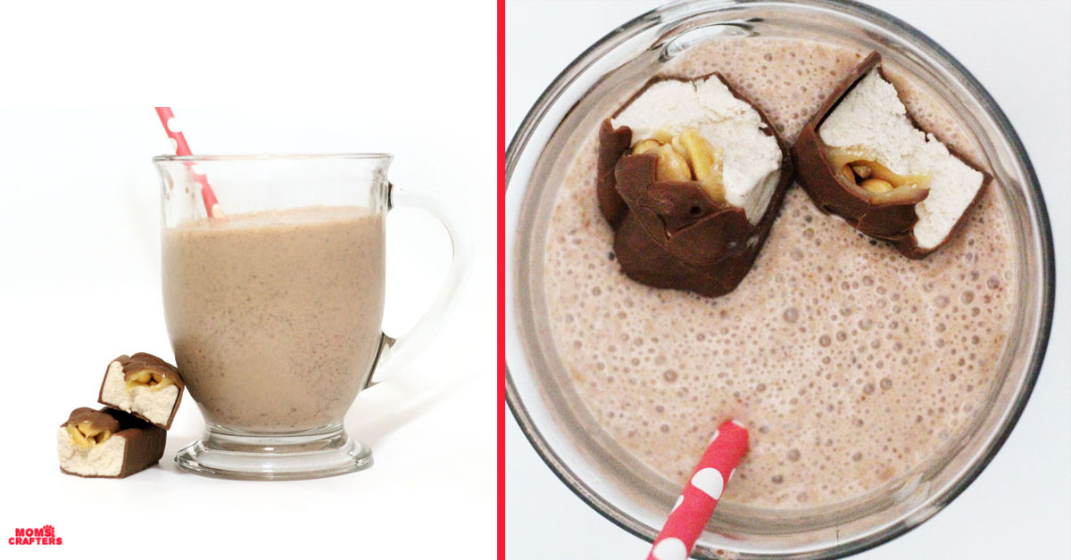 SNICKERS® Shake Recipe * Moms and Crafters