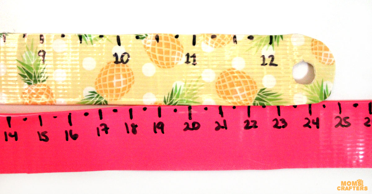 DIY Flexible Rulers * Moms and Crafters