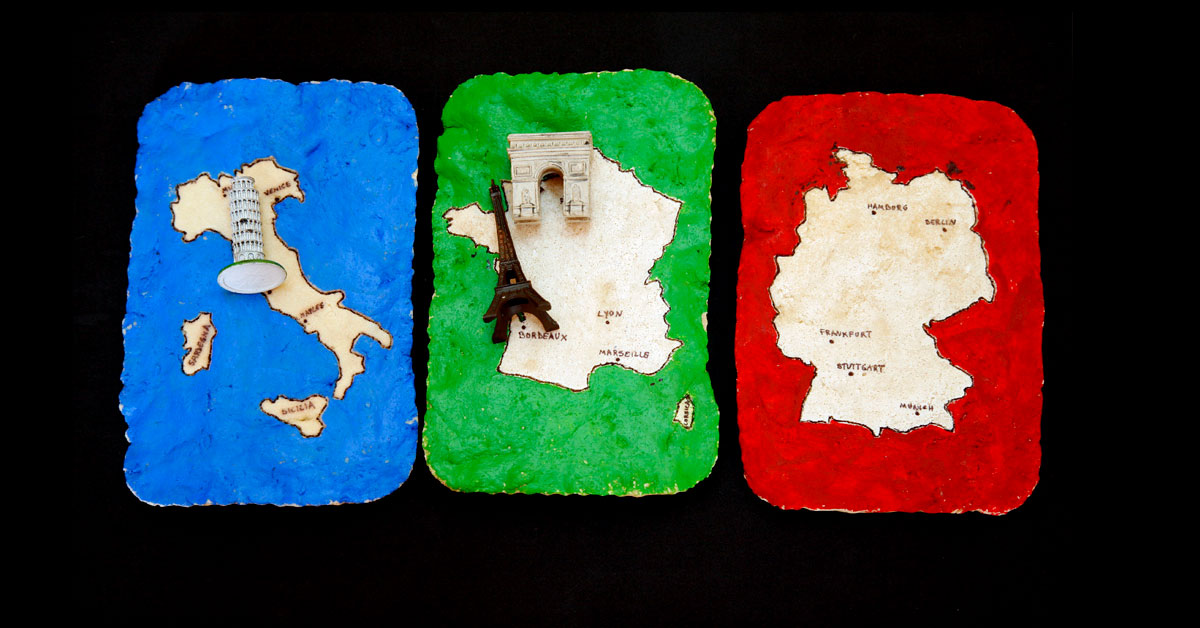 DIY Clay Maps