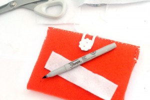 DIY Easy Felt Covered Notebook