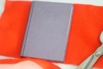 DIY Easy Felt Covered Notebook