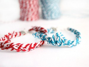 DIY Braided Friendship Bracelets * Moms and Crafters