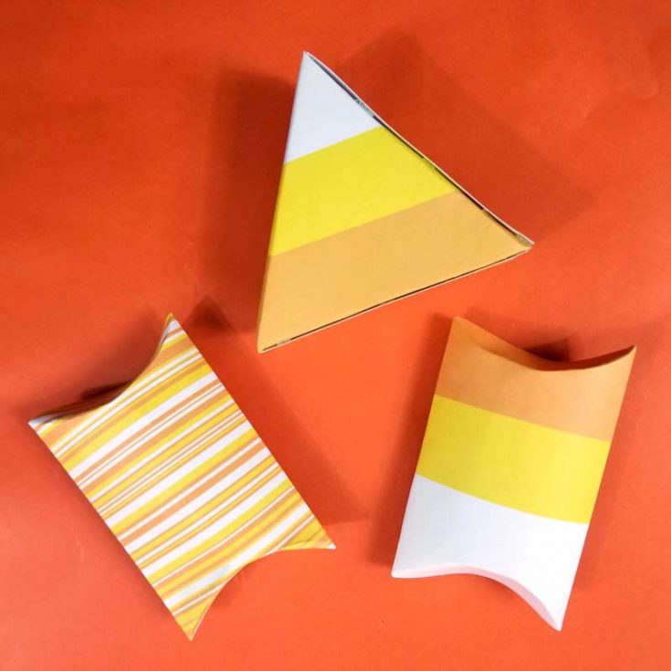 Free Printable Candy Corn Treat Boxes * Moms and Crafters