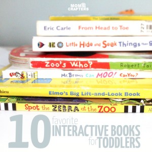 Favorite Interactive Books for Toddlers