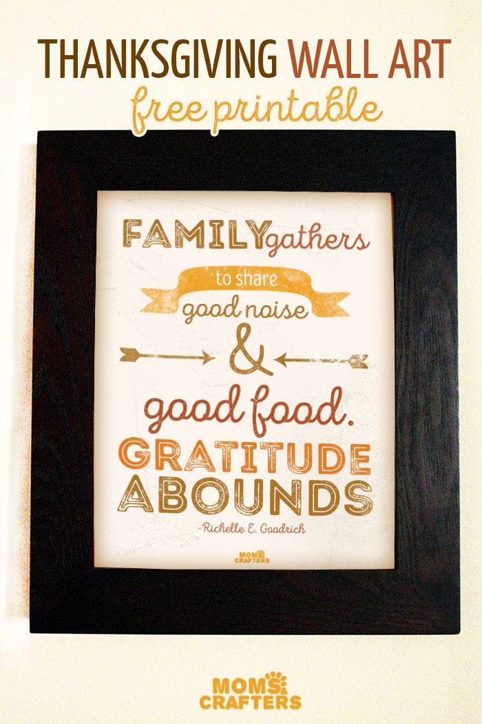 Printable Thanksgiving Art