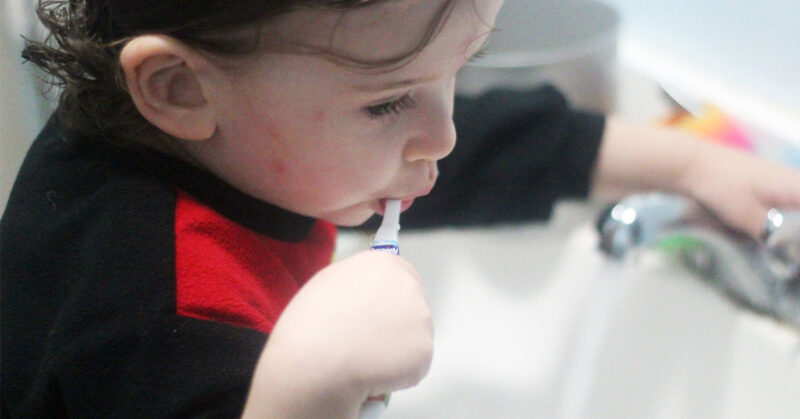 8 Tooth Brushing Tips for Toddlers * Moms and Crafters