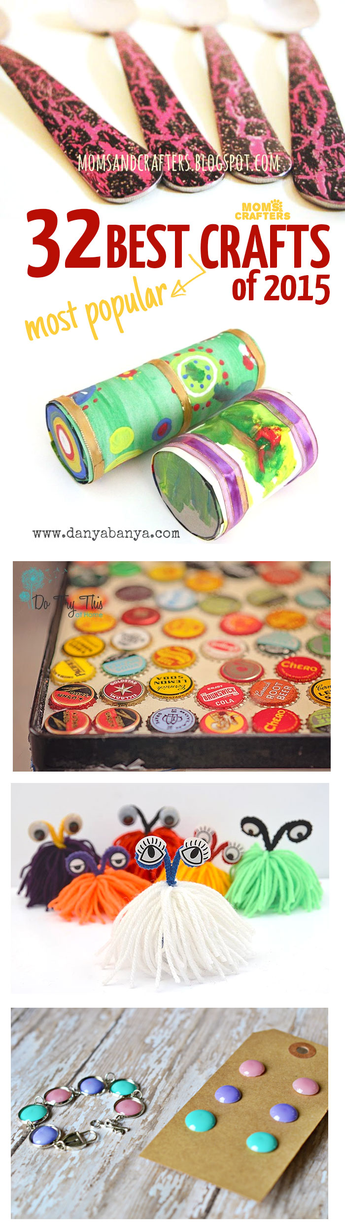 The Best Crafts of 2015 * Moms and Crafters