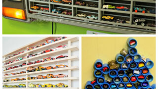 Hot Wheels Display Ideas to DIY * Moms and Crafters