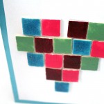 Mosaic Heart Card Craft * Moms and Crafters
