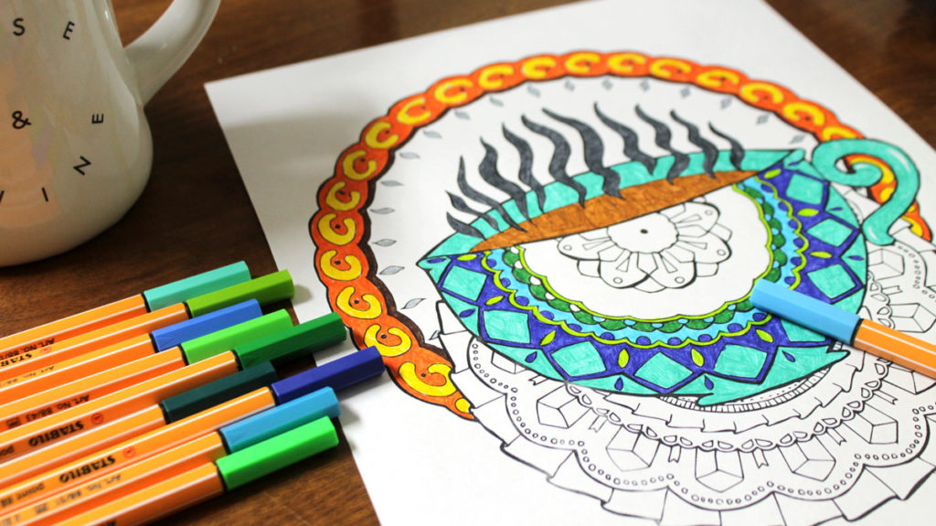 Coffee Coloring Pages for Adults - 25 Unique Designs for Coffee Lovers