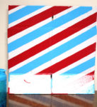 Barber Shop Party Decor - Make a Barber's Pole Centerpiece!