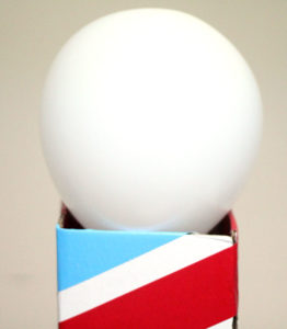 Barber Shop Party Decor - Make a Barber's Pole Centerpiece!