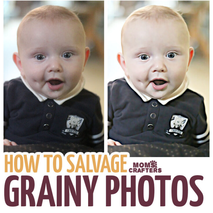 Salvage Grainy Photos - use this cool tool to turn these shots around!