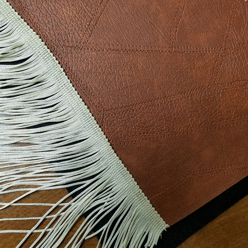 DIY Leatherette Tablecloth - No Sew Tutorial! * Moms and Crafters