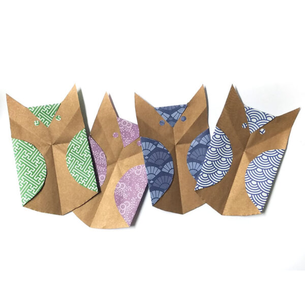 Paper Owl Craft: Fold a Parliament of Owls * Moms and Crafters