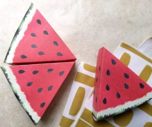 Paper Craft Templates for Play Fruit: Watermelon * Moms and Crafters