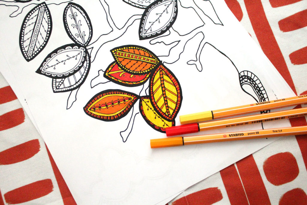 Postcards Coloring Book for Adults * Moms and Crafters