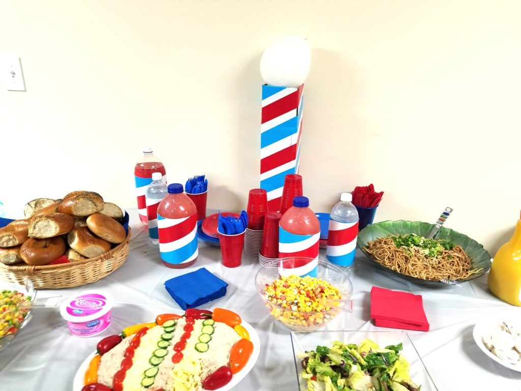 Barber Shop Party on a budget! * Moms and Crafters