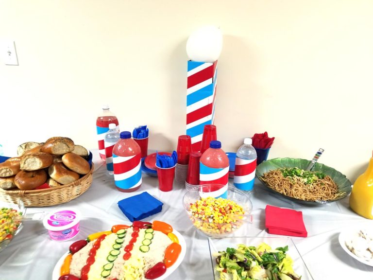 Barber Shop Party on a budget! * Moms and Crafters