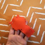 Tiger Finger Puppets - an easy DIY toy (free template included)