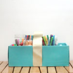 DIY Marker Storage Caddy - a Portable Family Art Station * Moms and ...
