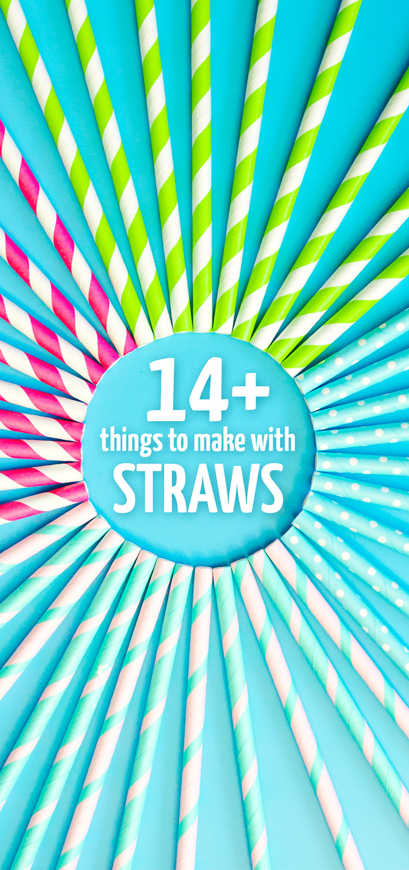 14 of the Best Drinking Straw Crafts * Moms and Crafters