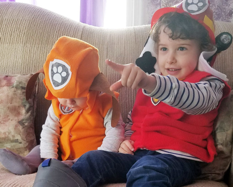 Baby Zuma PAW Patrol Costume DIY * Moms and Crafters