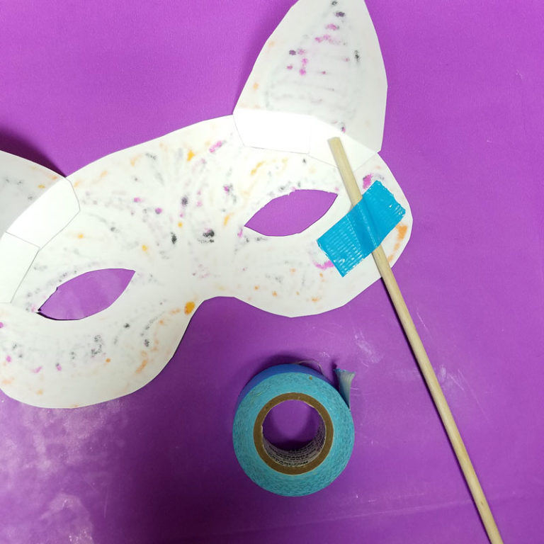 Cat Masks Printables and Paper Craft * Moms and Crafters