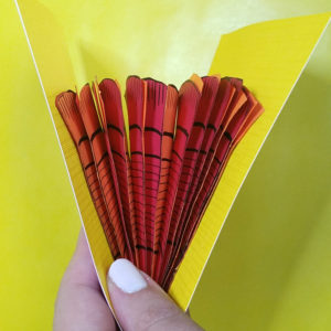 Pop Up Turkey Craft - free printable Turkey feathers * Moms and Crafters