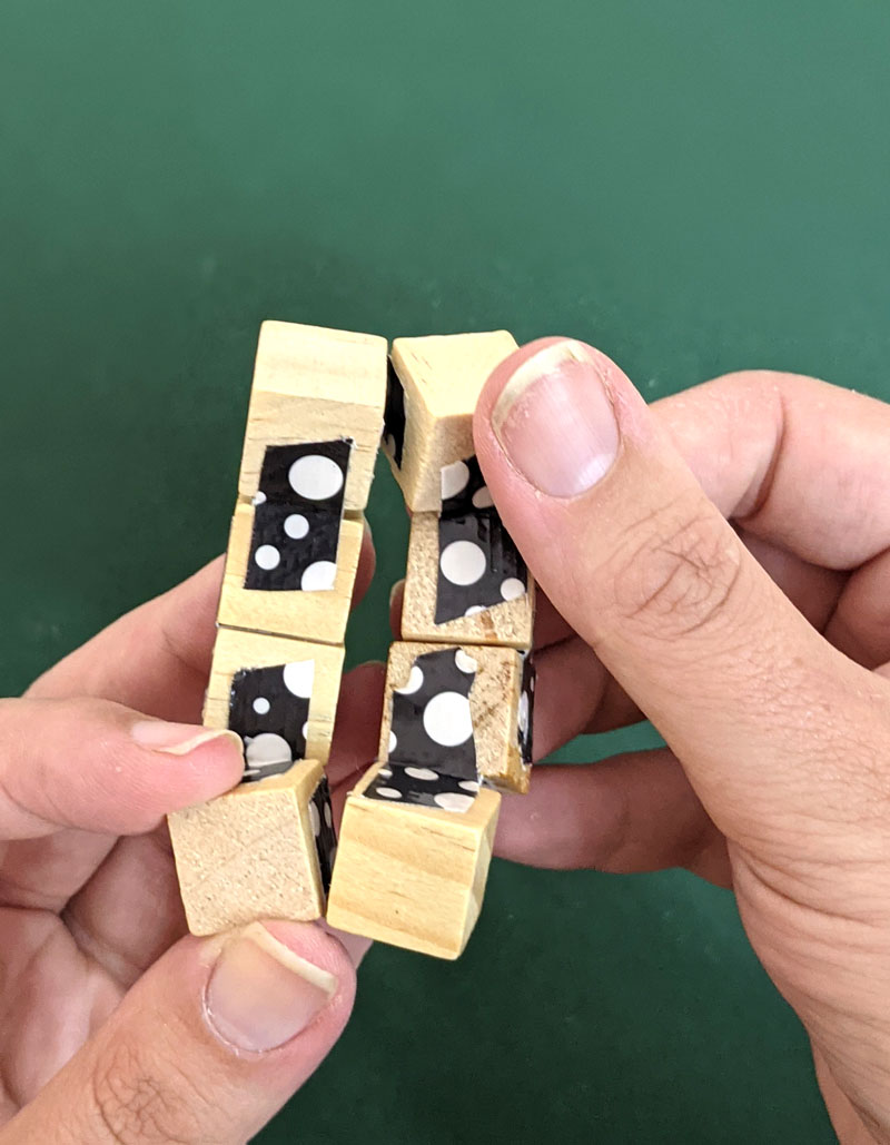 Infinity Cube Fidget Toy DIY Easy Afternoon Craft