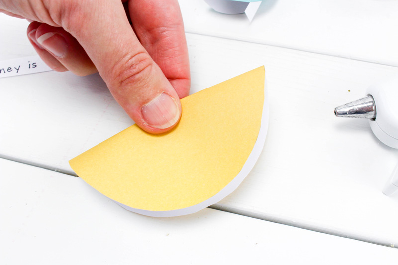 Paper Fortune Cookies - Easy Paper Craft for Teens and Tweens