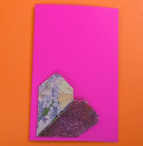 Origami Heart Card - Valentine's Day Craft for Tweens and Teens