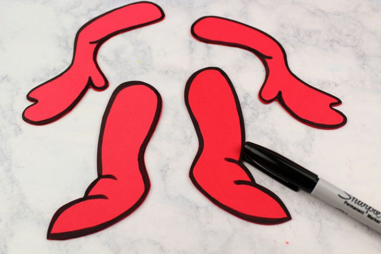 Thing 1 and Thing 2 Puppets - Free Printable Template * Moms and Crafters