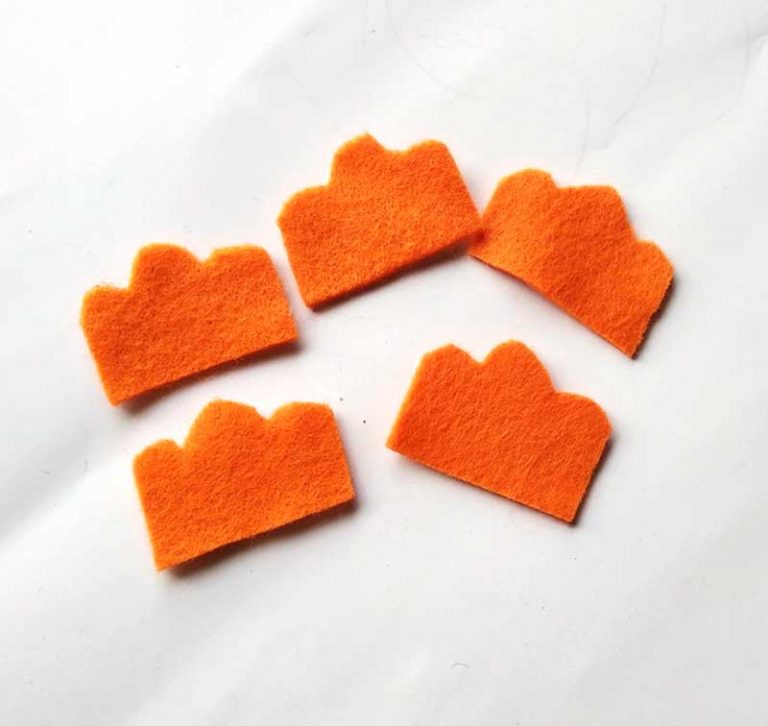 Felt Flower Template - Drinking Straw Flower Craft * Moms and Crafters