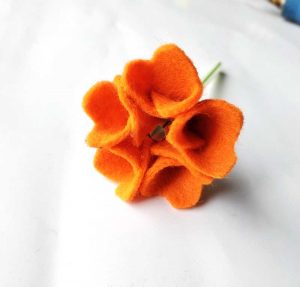 Felt Flower Template - Drinking Straw Flower Craft * Moms and Crafters