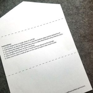 Epipen Case - Free Printable Pattern * Moms and Crafters