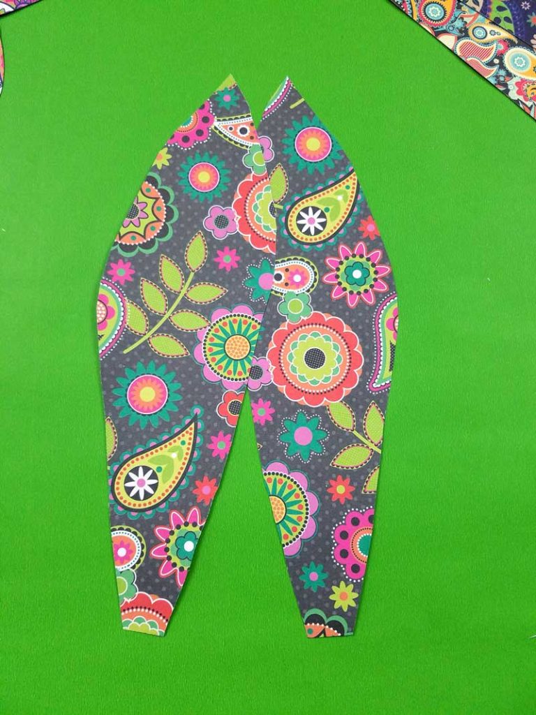 Paper Tulips - Free Printable Paper Flower Template * Moms and Crafters