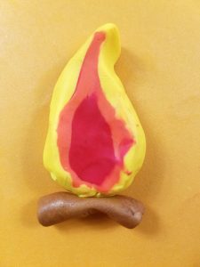 Bonfire Craft - Polymer Clay Necklace * Moms and Crafters