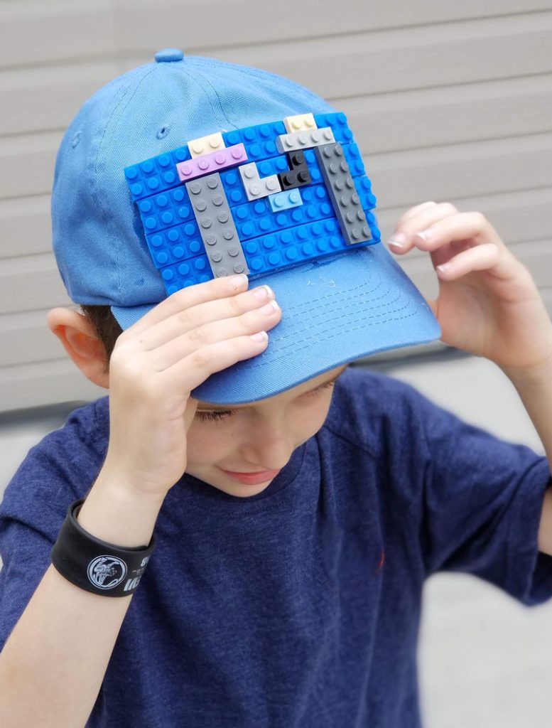 LEGO Cap - Create a Super Cool Cap using Real Bricks! * Moms and Crafters