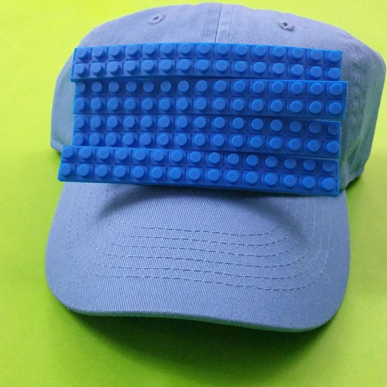 LEGO Cap - Create a Super Cool Cap using Real Bricks! * Moms and Crafters