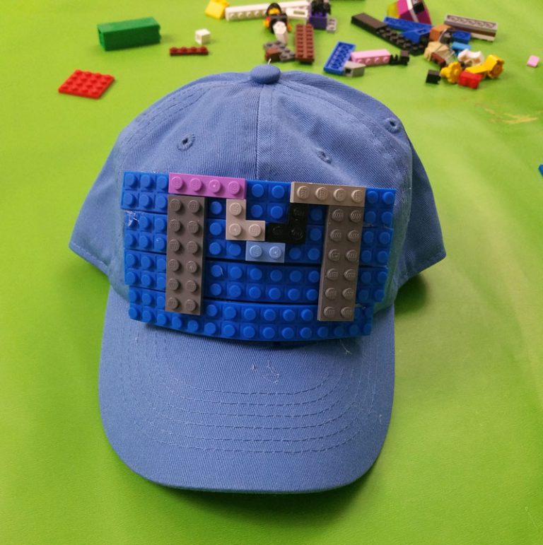 LEGO Cap - Create a Super Cool Cap using Real Bricks! * Moms and Crafters