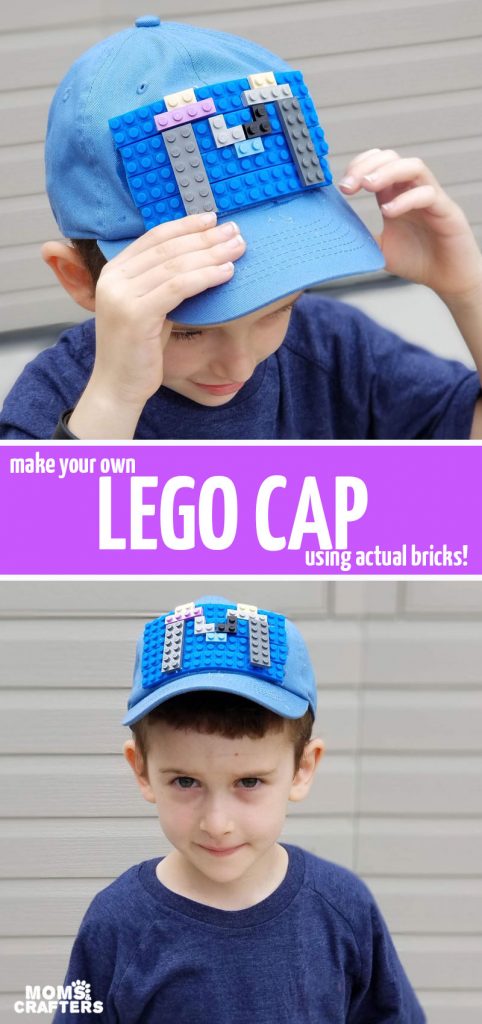 LEGO Cap - Create a Super Cool Cap using Real Bricks! * Moms and Crafters
