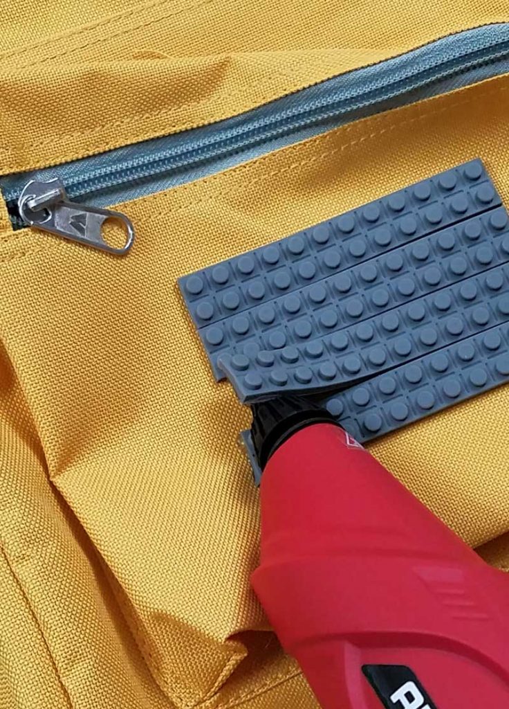 LEGO Backpack using real bricks! * Decorate a Backpack Using Real Bricks!