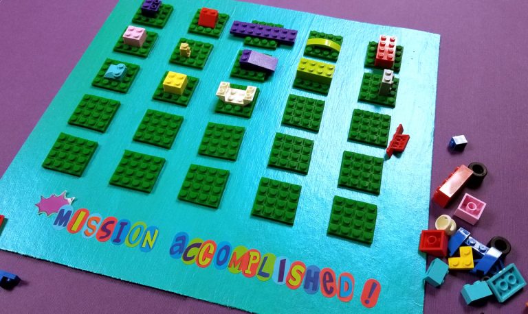 DIY Reward Chart for Kids - With a built-in reward system for LEGO fans!