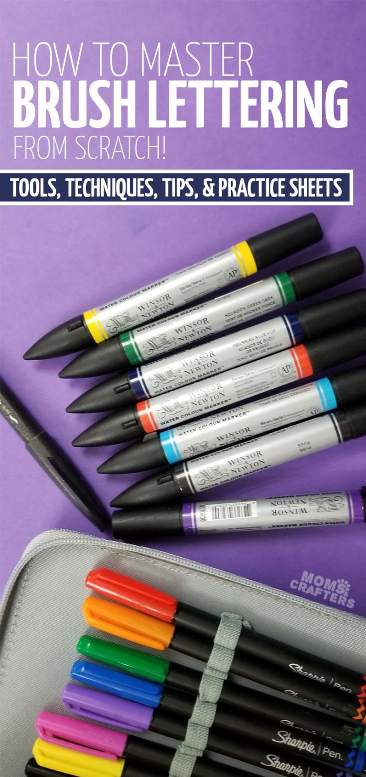 Brush Lettering - How to Do Brush Calligraphy from Scratch